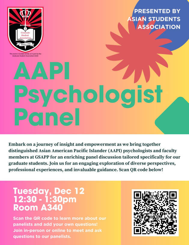 AAPI Psychologist Panel